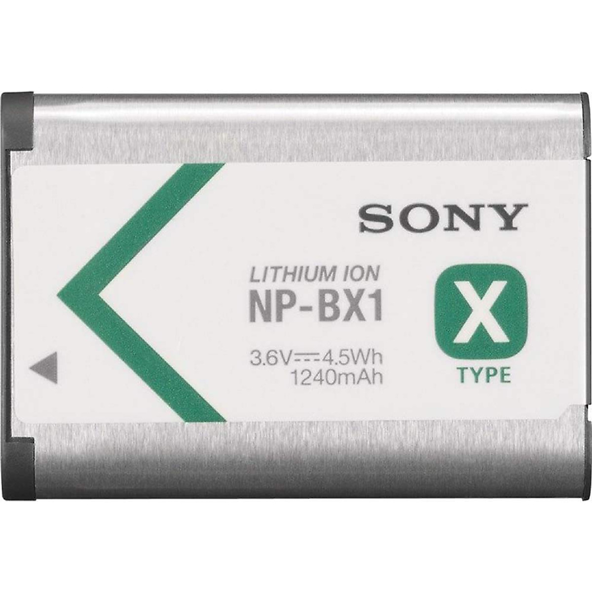 Sony NP-BX1 Lithium-Ion X Type Battery, Silver (2-Pack) Bundle with Lexar Professional 633x 64GB UHS-1 Class 10 SDXC Memory Card and Deco Photo All-in-One Cleaning Kit with Carry Case (7 Items)