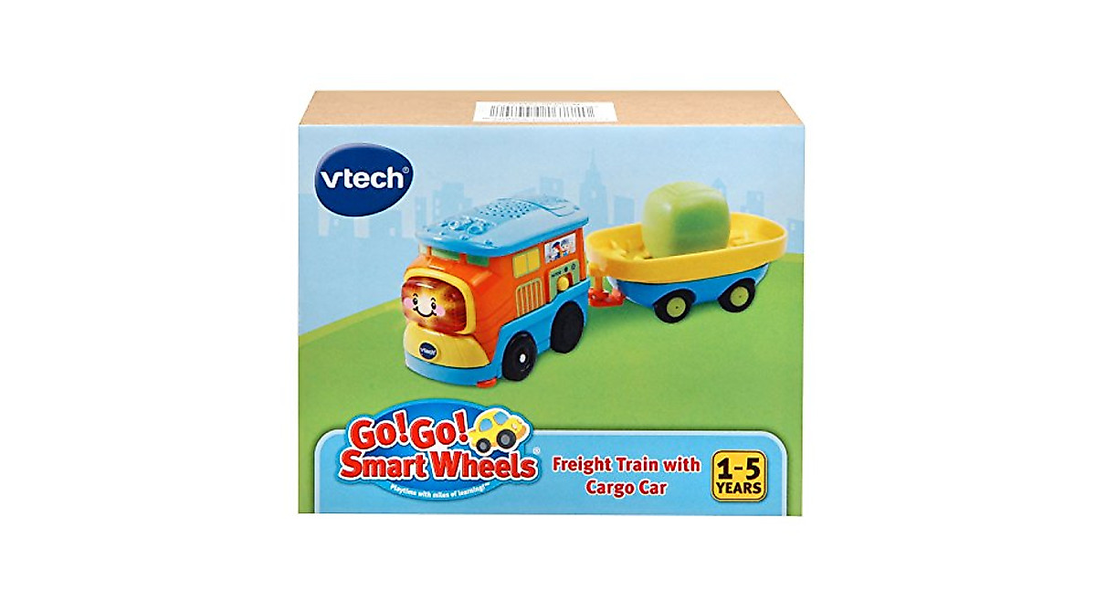 VTech Go! Go! Smart Wheels Motorized Freight Train