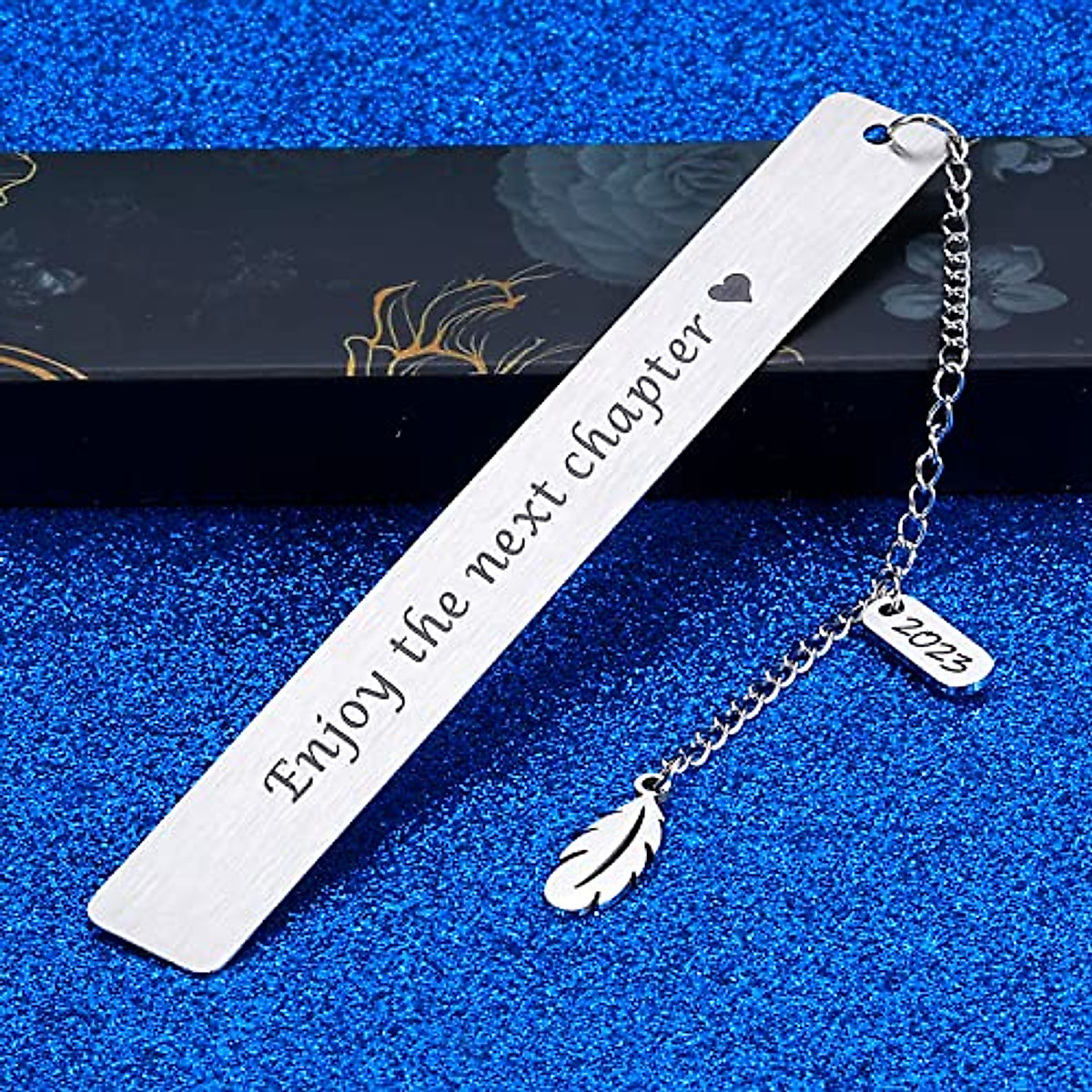 Bookmark for Book Lover 2023 Retirement Gifts for Women Men Coworker Boss Graduation Gifts for Her Him Christmas Stocking Stuffers for Teen Boys Girls Kid Birthday Anniversary Wedding Valentines Gift