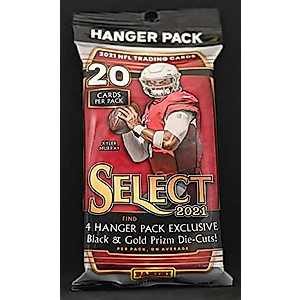 PANINI AMERICA INC 2021 Panini Select Football Hanger Pack - 20 Trading Cards