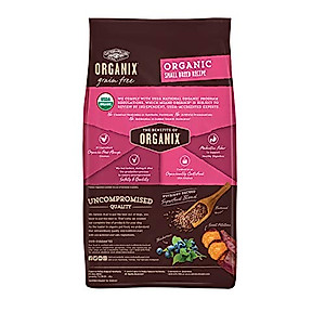 Castor and Pollux ORGANIX Grain Free Small Dog Food Recipe, Organic Dog Food - 4 lb. Bag