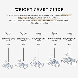 Satwip Grey Weighted Blanket 15 Pounds, Fuzzy Warm Flannel Throw Blanket with Soft Breathable Sanded, 48 x 72 inches, Grey