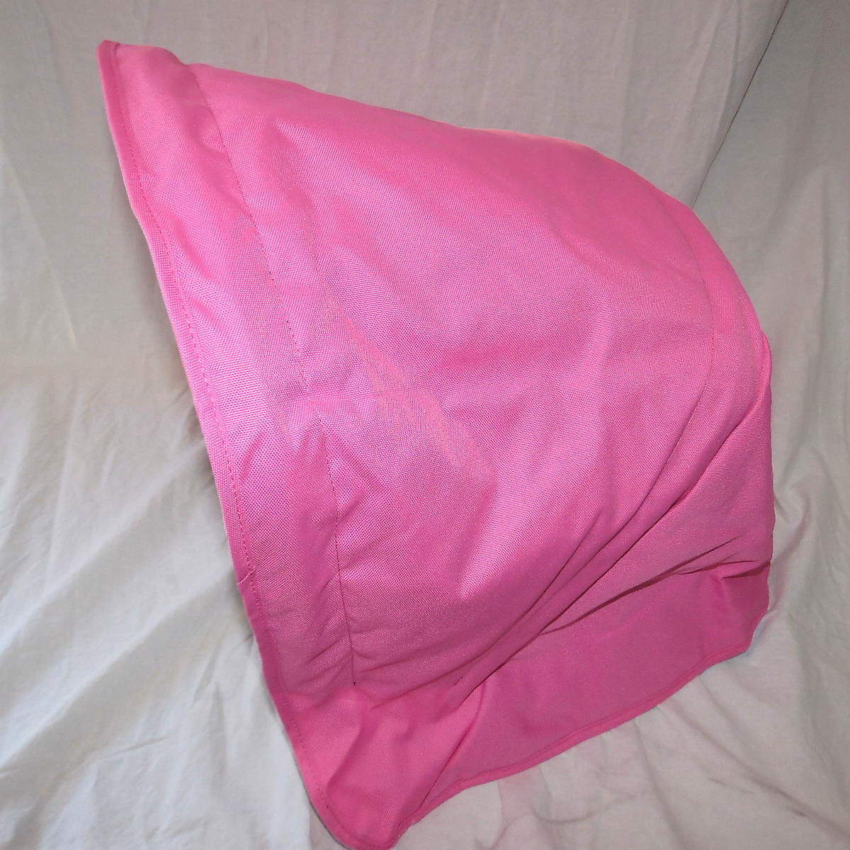 Pink Sun Shade Canopy and Large Under Seat Storage Basket Plus Free Handle Bar Covers for Bugaboo Cameleon 1, 2, 3, & Frog Baby Child Strollers