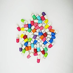 DIY Love Message Gifts for boyfriend or girlfriend 50Pcs Mixed Color in a Glass Bottle for Mother's Day Valentine's Day Father's Day