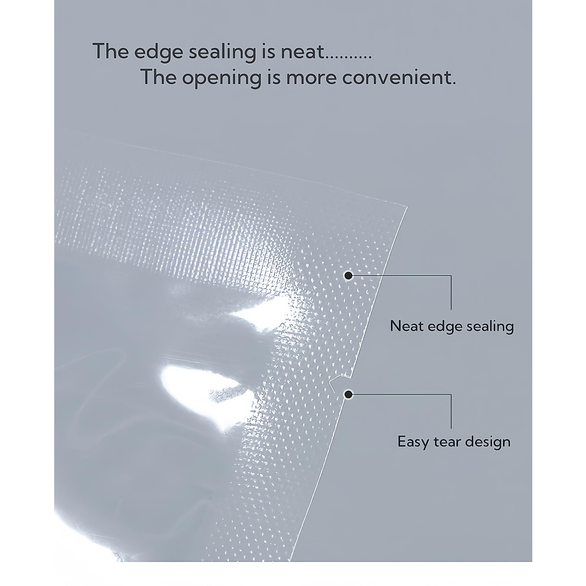 Vacuum Sealer Bags,30 or 50 Count Quart 8" x 12",Food Vac Bags for Storage,Meal Prep or Sous Vide Cooking (30)