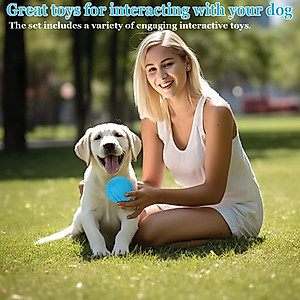 PawsAion 20 Pack Puppy Toys Set - Puppy Chew Toys for Teething, Interactive Dog Teething Toy for Small Breeds - Tough Rope Toys for Puppies, Cute Soft Rubber Toys Bundle for Teeting Pets