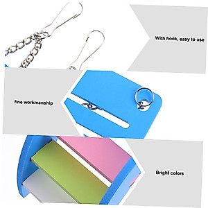 6 Pcs Hamster Seesaw Small Pets Seesaw Small Pets Rainbow Bridge Small Pets Play Toy Hamster Rainbow Bridge Pet Rainbow Bridge Hamster Swing Climb Toy Hamster Wood Toy