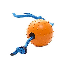 The Nero Ball Classic TM - K-9 Ball On a Rope Reward and Exercise Toy - Police K-9 - Schutzhund
