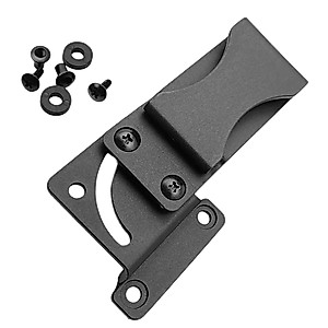 JzcsdkSIL KYDEX Sheath Waist Clip Scabbard Clip Sheath Accessories Outdoor Carry KYDEX Sheath Tool K Sheath Waist Clip With Screws Screws