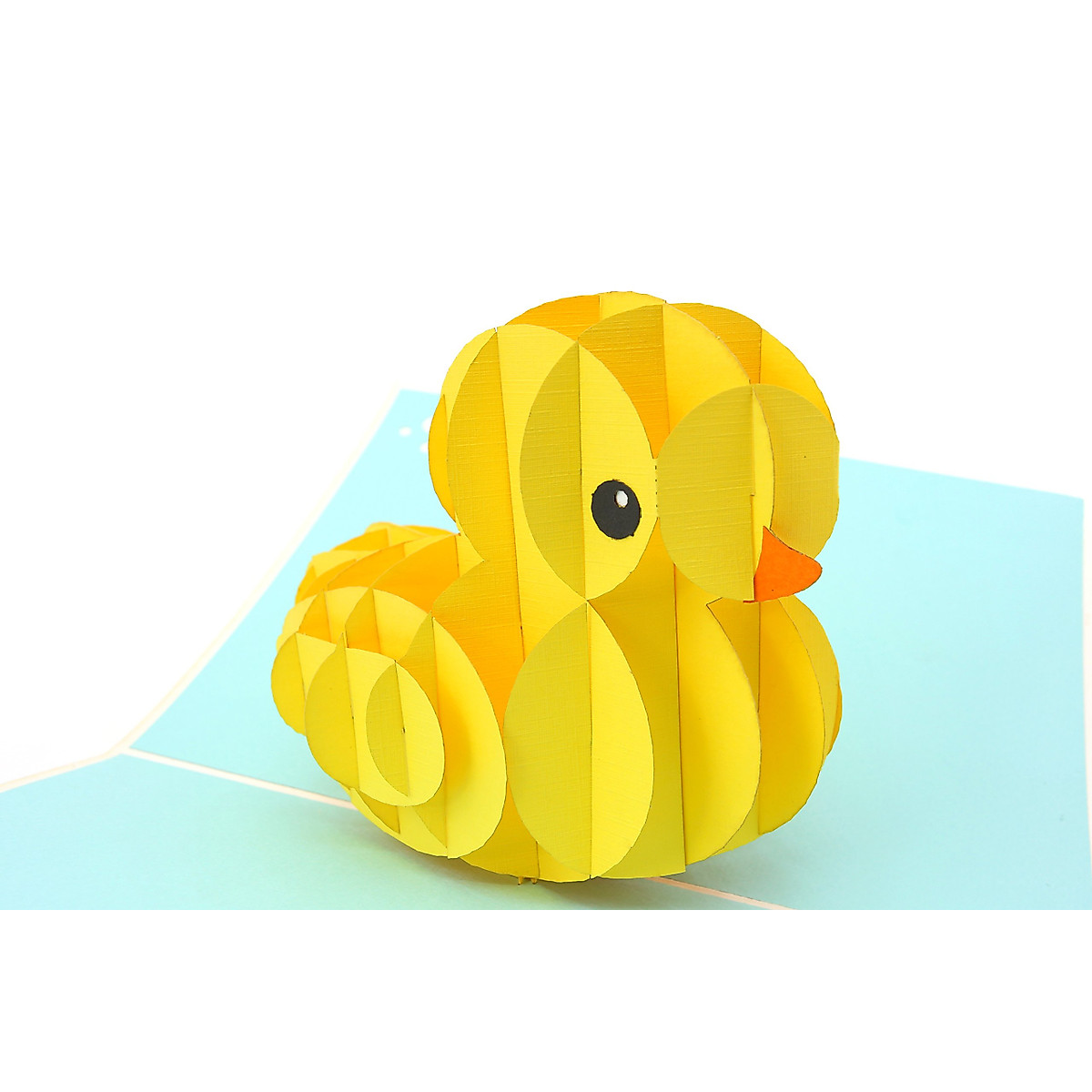 PopLife Yellow Rubber Ducky 3D Pop Up Card for All Occasions - Mother's Day Card, Duck Birthday Pop Up, Baby Shower, Get Well Soon - for Mother, for Daughter, for Wife, for Granddaughter