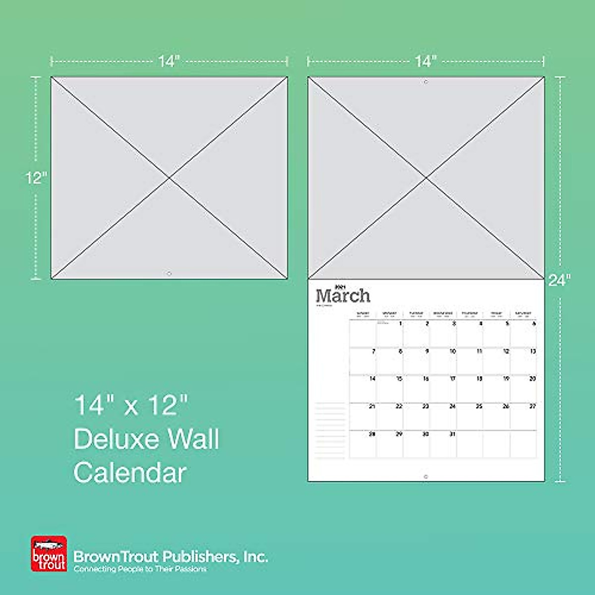 Mustang 2021 Calendar: Foil Stamped Cover