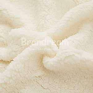 Brandream Farmhouse Crib Bedding Set Neutral Leaves Watercolor Botanical Floral Nursery Bedding Chic Baby Blanket 3 Piece with Pom-pom Bed Skirt, White Yellow Green