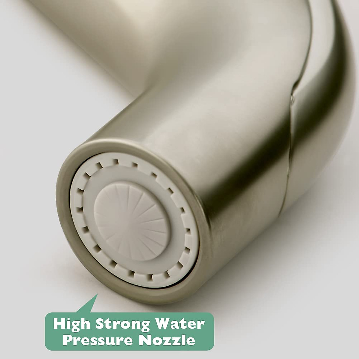 Sink Sprayer Replacement, Universal Kitchen Sink Sprayer,Houtingmaan Sink Sprayer Head, Kitchen Sink Side Sprayer Head, Brushed Nickel