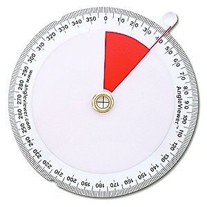 Learning Advantage 7649 360 Degree Angle Viewer Protractor