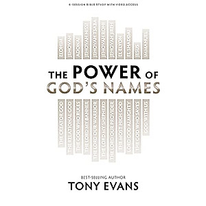 The Power of God's Names - Bible Study Book with Video Access Featuring Dr. Tony Evans