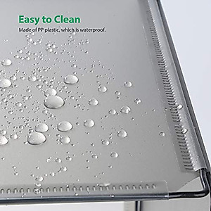 TomCare Cube Storage Organizer 12-Cube Closet Storage Shelves Cube Organizer Cube Shelf Storage Cubes Plastic Bookshelf Bookcase DIY Square Closet Cabinet Organizers Shelves for Bedroom Office, Grey