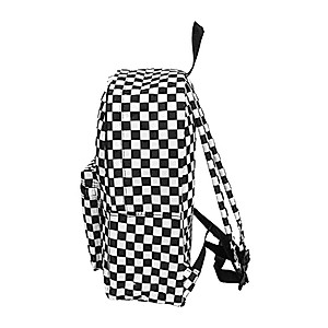 Everest Luggage Multi Pattern Backpack, Checkered, Medium