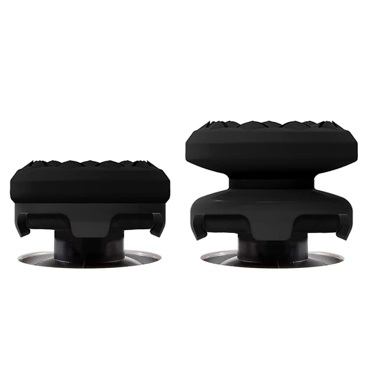 KontrolFreek FPS Freek Galaxy Black for PlayStation 4 (PS4) and PlayStation 5 (PS5) | Performance Thumbsticks | 1 High-Rise, 1 Mid-Rise | Black