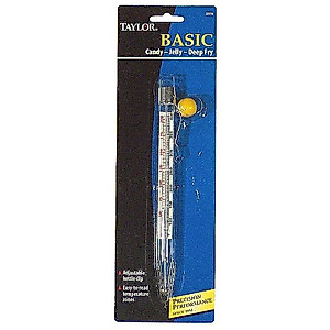 Taylor Precision Candy-Deep Fry Thermometer Glass 5978