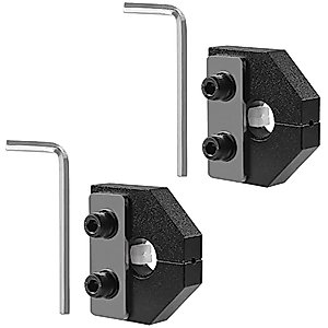 Coliao 2pcs Filament Connector, 3D Printer Filament Connector 1.75mm Filament Sensor for All Kind 1.75mm Filament DIY Multicolor Filament 3D Printer Black