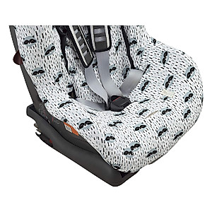 JYOKO Kids Cover Liner Universal for Car seat Compatible with Britax, Chicco, Mico (Without Head Support) (Raccoon)