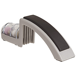 MinoSharp Ceramic Wheel Water Sharpener, Grey/Black