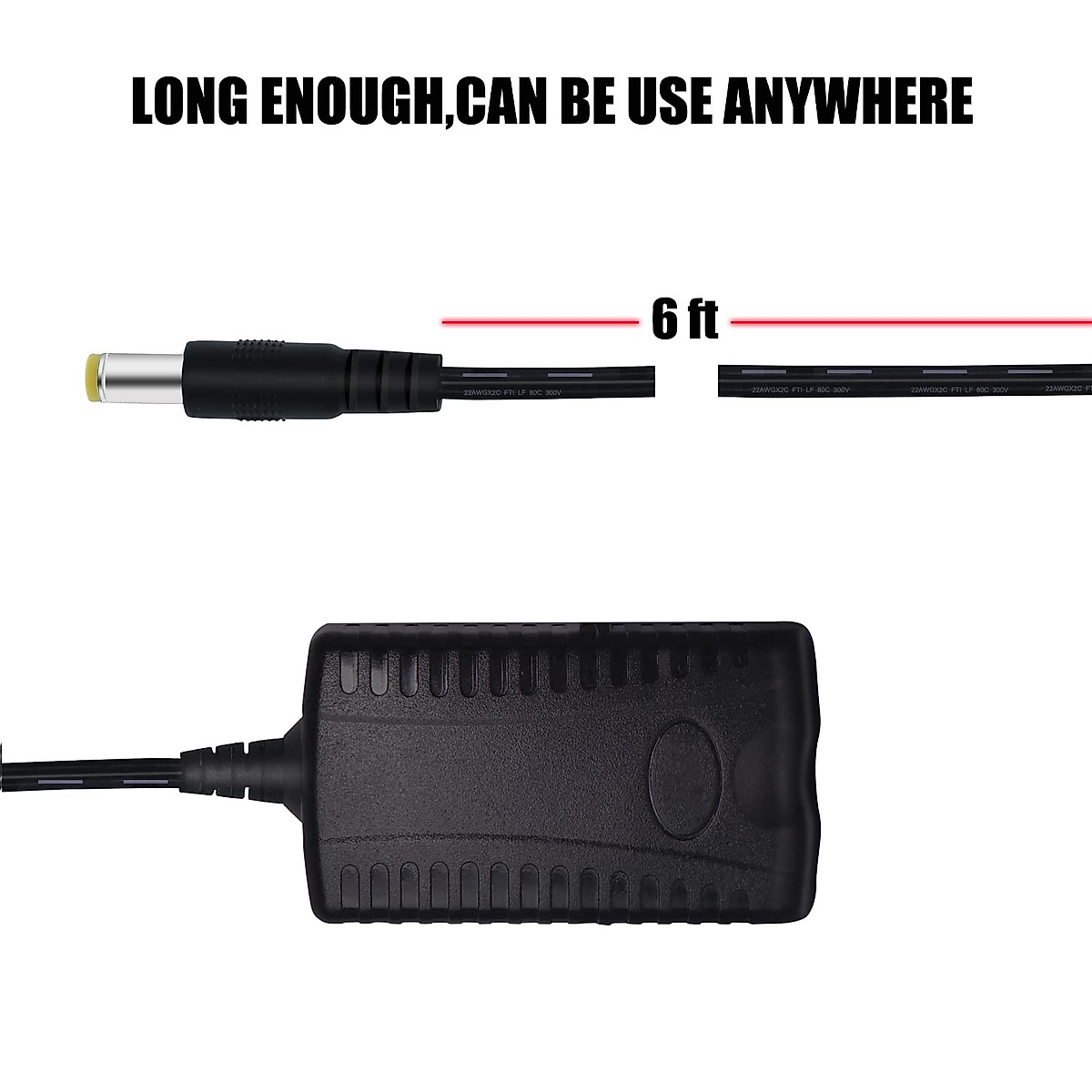 24V Power Charger for Hyperice Hypervolt Massage Gun HPI5300000100, 42000 038-00,53000 001-00, 4200003800 AC/DC Adapter Supply