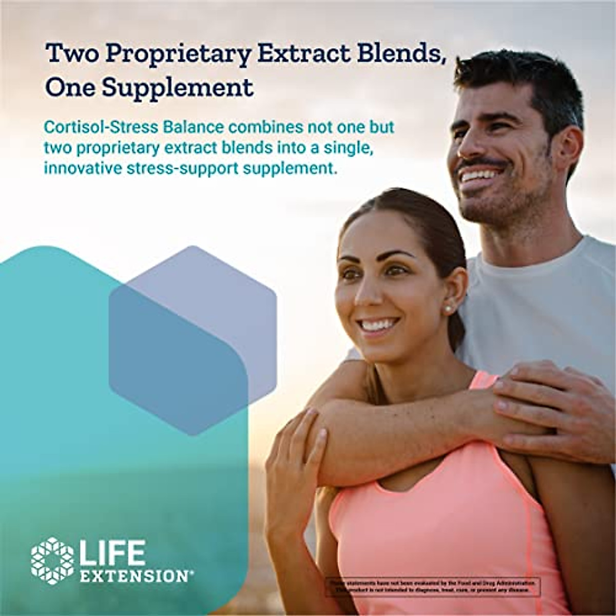 Life Extension Cortisol-Stress Balance - Plant Extracts with Green Tea Extract to Support Already-Healthy Levels of Stress Hormone Cortisol - Non-GMO, Gluten-Free – 30 Vegetarian Capsules