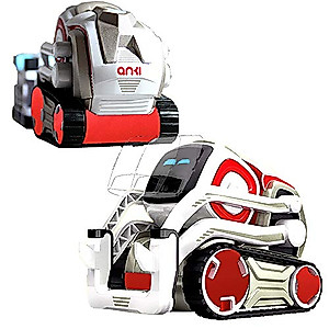 IPG for Cozmo Robot Face Screen Guard Decoration KIT Include Wheels&Body Set 7 Units Decals+2 Units Screen Protector (Red Pearl)