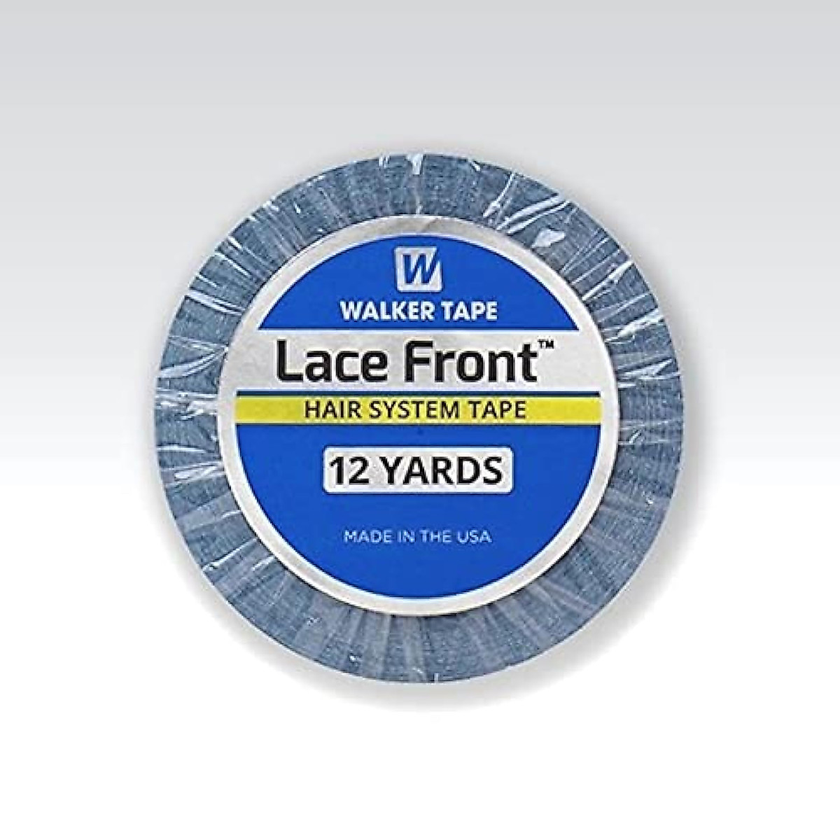 Lace Front Support Double Sided Lace Front Tape - Long Bonding Hold for Wigs and Hair Extensions - Good Strong Flexible Grip - Safe and Easy to Use - 3/4" x 12 yards (WKR-LF-M2)