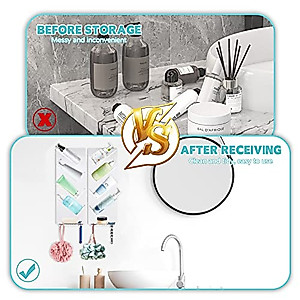 KMOTASUO 2 Pack Acrylic Shower Shelves, Clear Bathroom Shower Caddy Organizer, Wall Mounted Shampoo Holder for Shower, Bath Shelf Storage Rack for Everything Rust Proof No Drilling