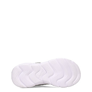 Skechers Kids Girls 302480L Sneaker, Light Grey, 13 Little Kid