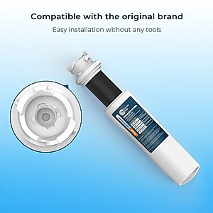Crystala Filters 4US-MAXL-F01 Replacement Filter, Compatible with 4US-MAXL-S01 System, 2PACK