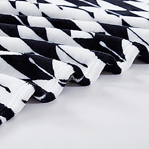 Wrangler - Throw Blanket, Ultra Soft Plush Fleece Blanket (Navajo Black, Oversized Throw) 50 x 70