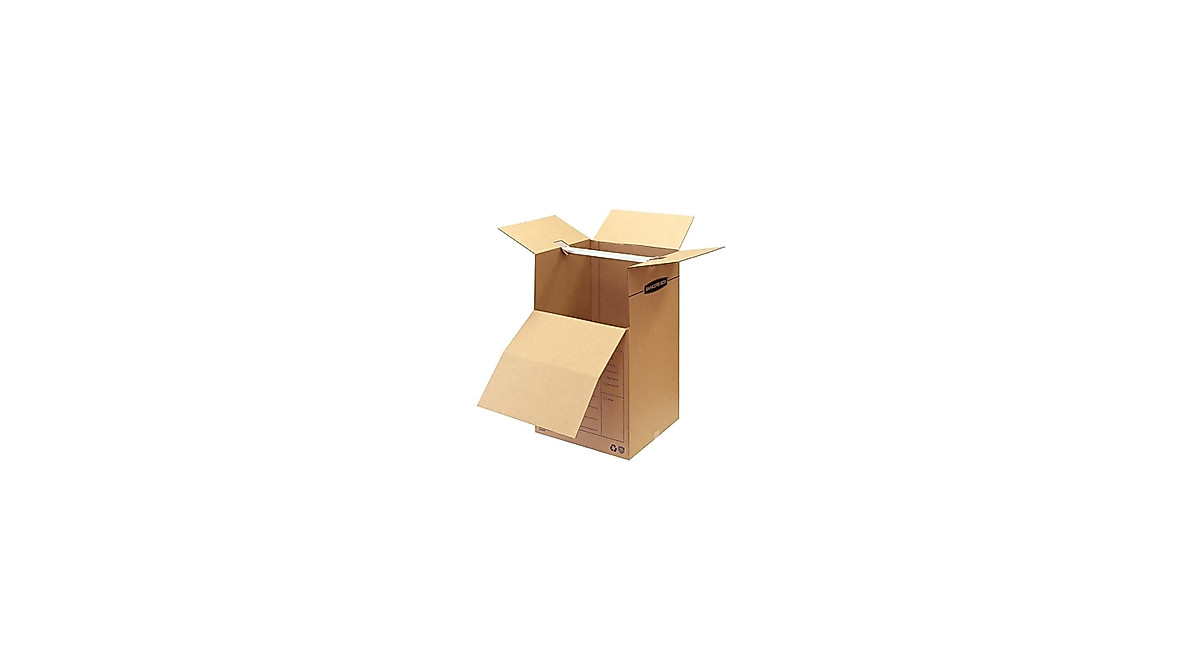 Bankers Box SmoothMove: Short Wardrobe Moving Boxes 3 Pack