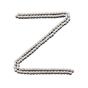 KAMIER 25H Drive Chain 126 Link for Razor MX350 MX400 ZR350 SX350 McGrath Dirt Rocket Bike Kids Electric Pocket Mod Mini Euro Bella Vapor Sweet Pea Scooter Motovox MBxXSe MotoTec MT-MB Mini Bike Parts