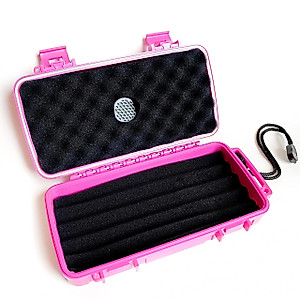Waterproof Smell Proof Travel Storage Box (Pink)
