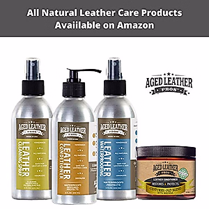 Aged Leather Pros pH Balanced Leather Cleaner (8 oz) for Suede, Nubuck, and Any Leather | Protects Purses, Shoes, Jackets, Couches, Auto Interior, Saddles and Much More
