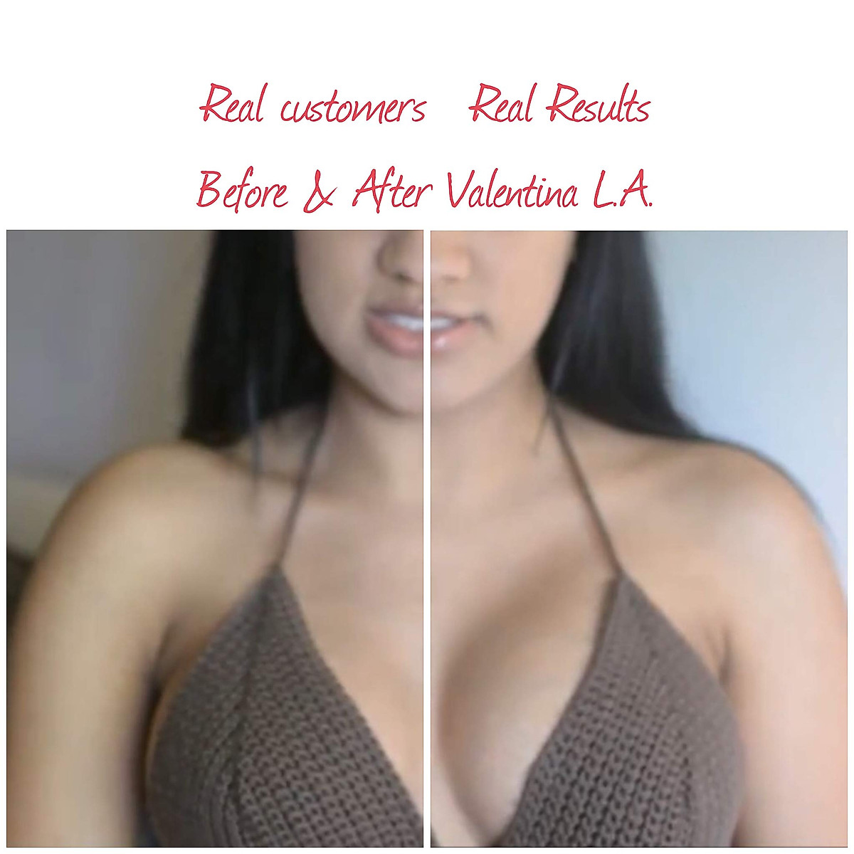 Valentina L.A. Full Enhancement 2 Cup Increase Silicone Bra Breast Enhancers