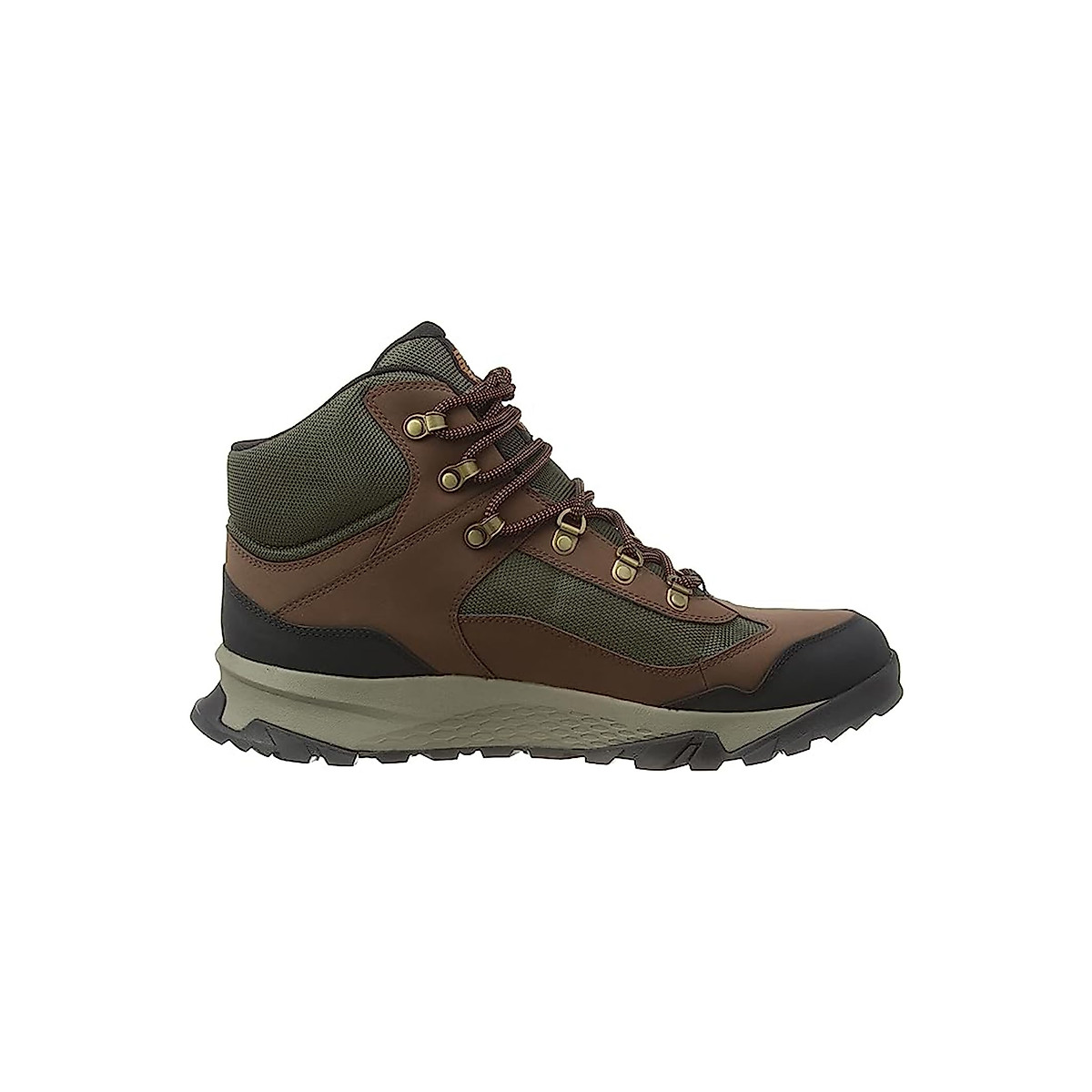Timberland Men's Lincoln Peak Waterproof Hiking Boot, Dark Brown Leather, 13
