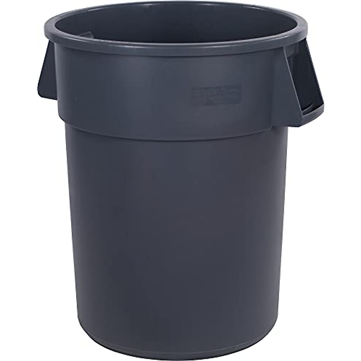 CFS 34105523 Bronco Round Waste Container Only, 55 Gallon, Gray