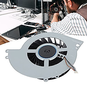KOSDFOGE Game Console Cooling Fan Portable Internal 3-Pin Gaming Heat Sink Compatible with PS4 CUH‑1000A/CUH‑1100A