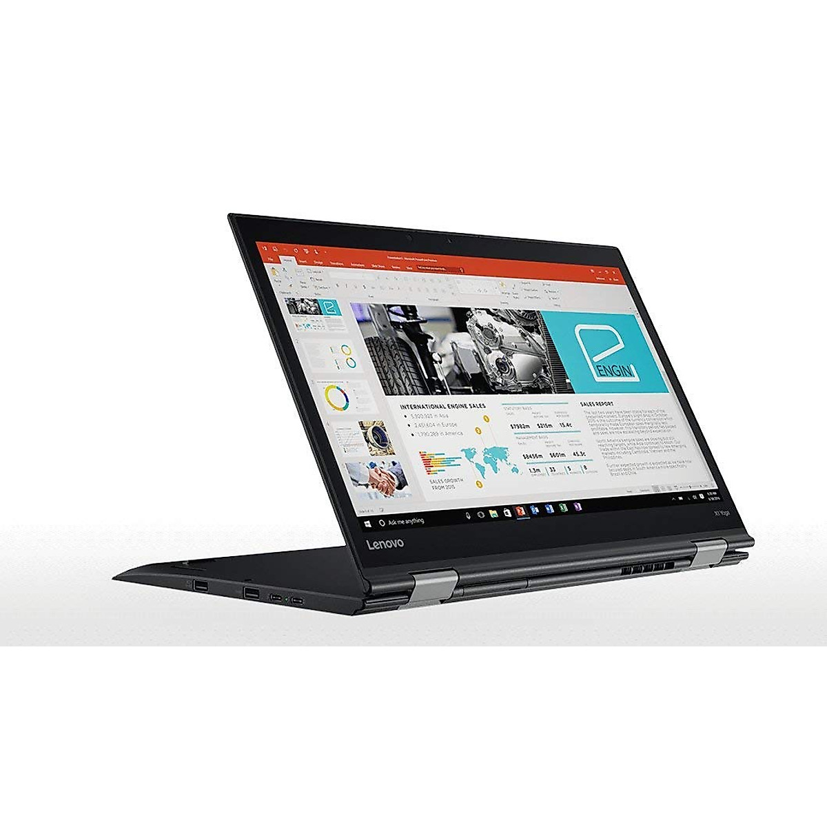 Lenovo Thinkpad X1 Yoga 2nd Gen 2-in-1 Laptop (20JD-000RUS) Intel i5-7300U, 8GB RAM, 256GB SSD, 14-inch FHD 1920x1080 IPS Touch Screen, Win10 (Renewed)