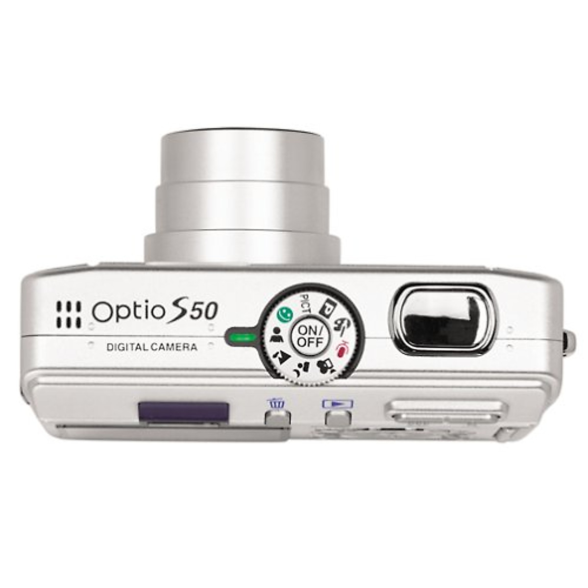 Pentax Optio S50 5MP Digital Camera with 3x Optical Zoom