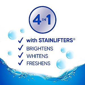 all with Stainlifters Original Mighty Pacs Laundry Detergent Pacs, 4 in 1 Stainlifters, One Tub, 75 Count