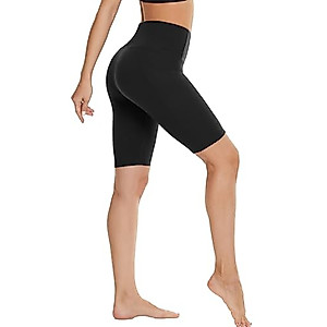 NexiEpoch Workout Shorts Women - High Waist Biker Shorts Tummy Control Gym Spandex Shorts for Yoga Athletic Running