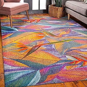 Dalyn Rugs Indoor/Outdoor Tropics TC14 Multi Washable 8' x 10' Rug