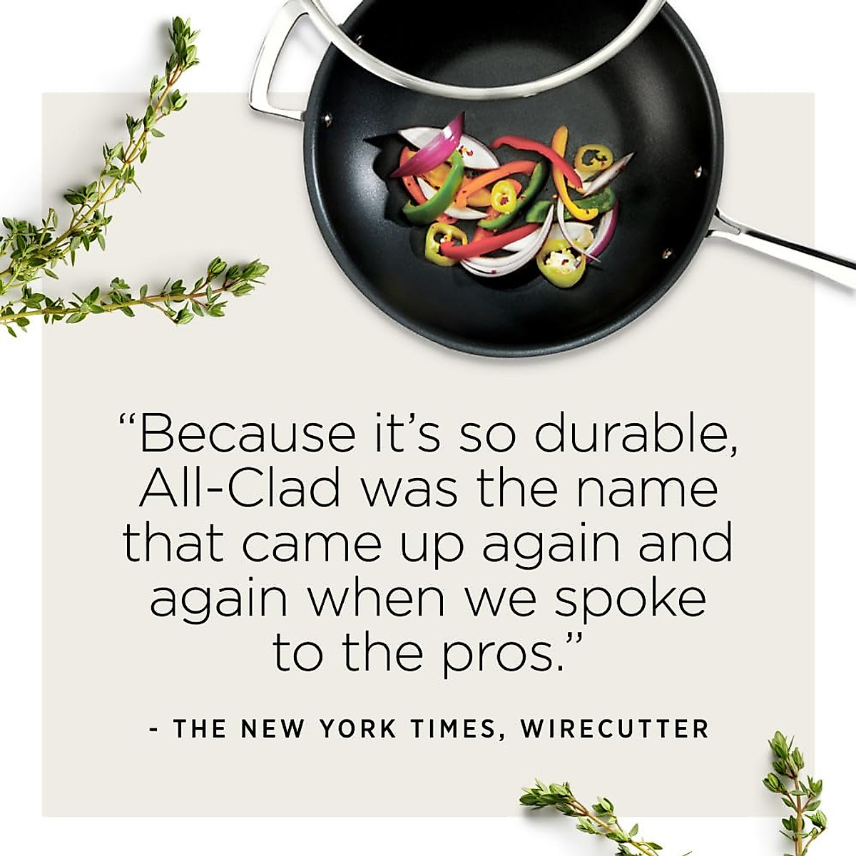 All-Clad Essential Cookware Lid, 10.5 inch, Stainless Steel