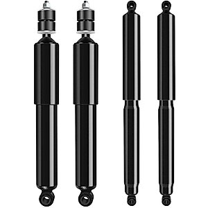 SCITOO Shocks Absorbers, Front Rear Gas Struts Shock Absorber Fit for 1999 2000 2001 2002 2003 2004 for Ford for F-250 Super Duty,1999 2000 2001 2002 2003 2004 for Ford for F-350 Super Duty Set of 4
