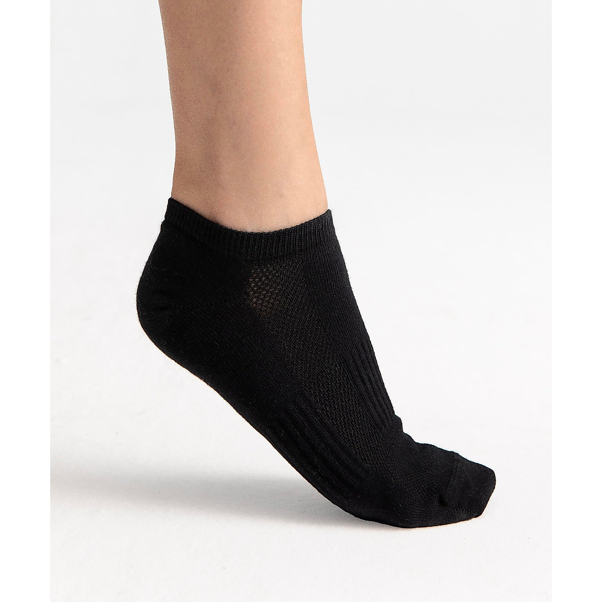 SONNORS Ankle Socks for Women Low Cut Short Cotton Socks Non-Slip Breathable Comfortable Socks for Womens and Mens - 6 Pairs